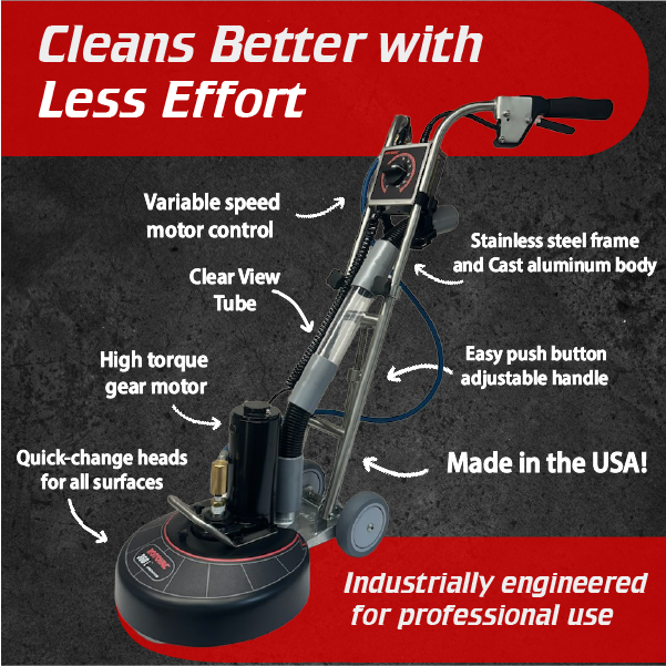 Rotovac 360i - Carpet and tile cleaning machine – ProSupply USA