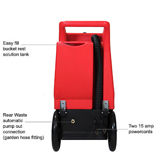 Rotovac MONSOON Strongest vacuum power of all portable extractors ...