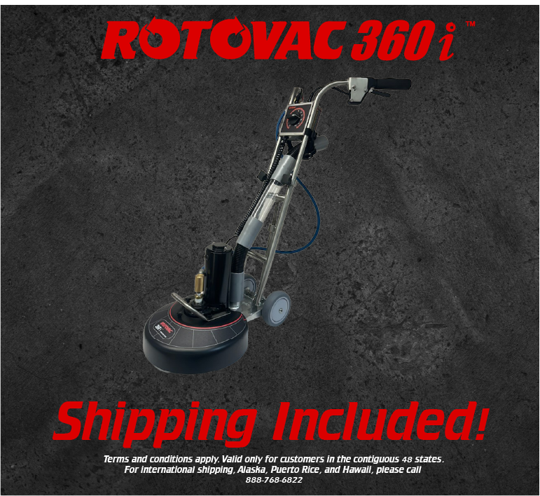 Rotovac 360i - Carpet and tile cleaning machine – ProSupply USA