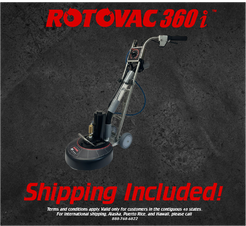 Rotovac 360i - Carpet and tile cleaning machine – ProSupply USA