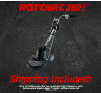 Rotovac 360i - Carpet and tile cleaning machine – ProSupply USA